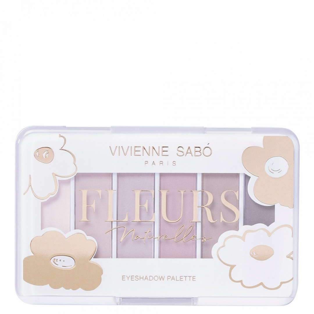 VIVIENNE SABO FLEURS NATURELLES EYESHADOW PALETTE NO.01 MARGUERITE (5 g) > VIVIENNE SABO